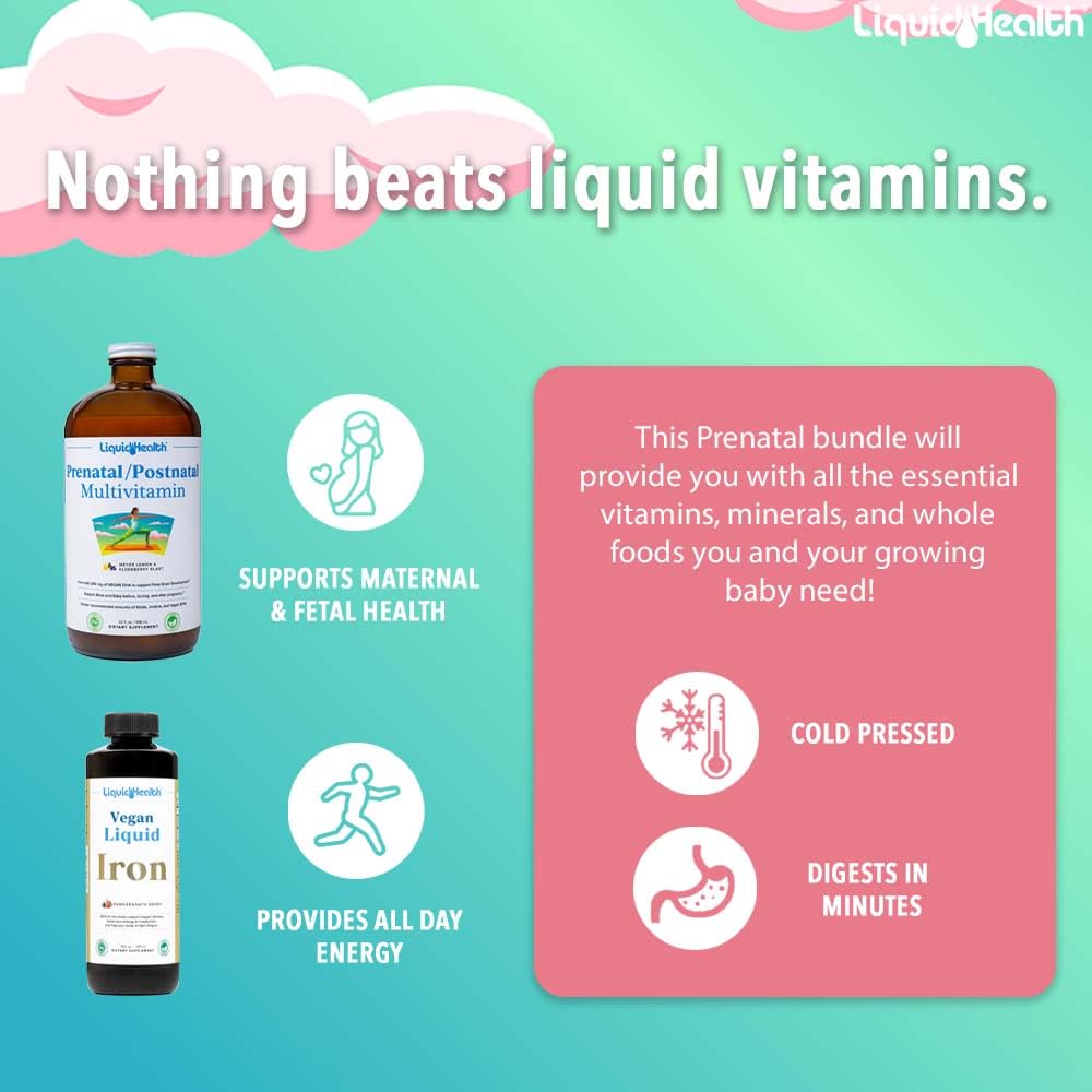 LIQUIDHEALTH prenatal DHA for baby development