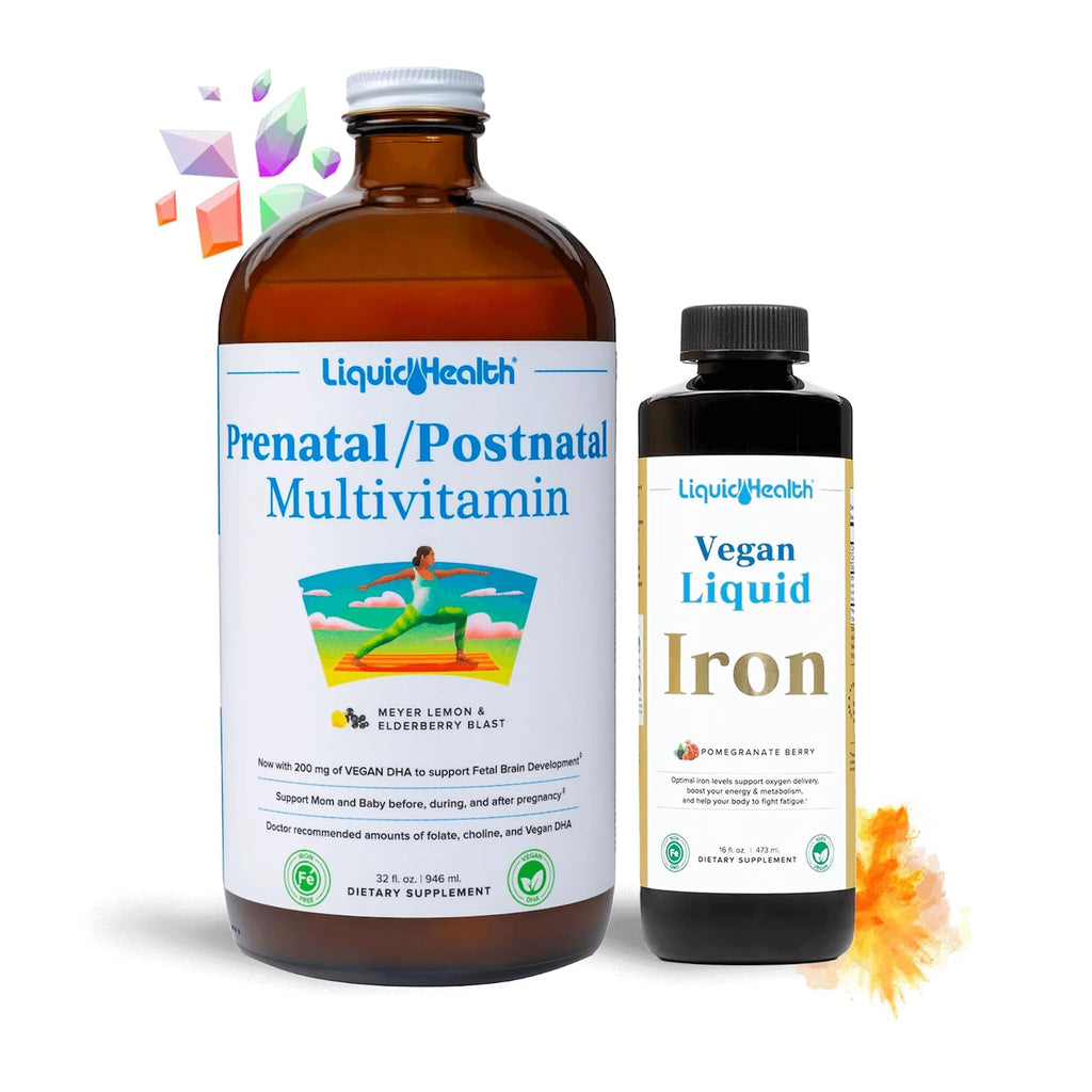 LIQUIDHEALTH prenatal vitamins for expecting mothers