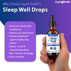 LIQUIDHEALTH Sleep Well drops for relaxation