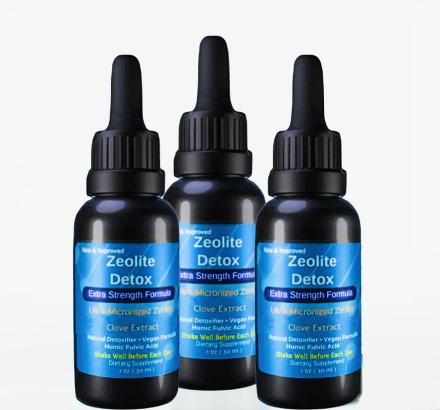Liquified Zeolite immune support drops