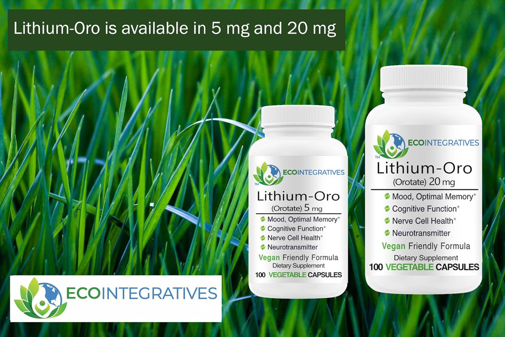 Lithium-Oro Orotate for mental wellness