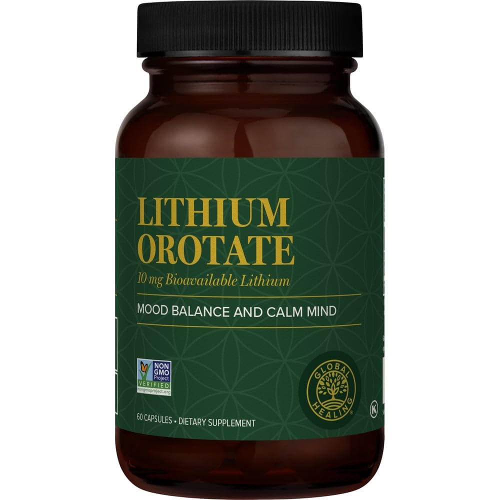lithium orotate 10 mg capsules