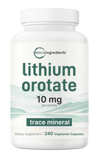 Lithium Orotate 10 mg capsules