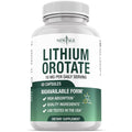 Lithium Orotate 10 mg veggie capsules
