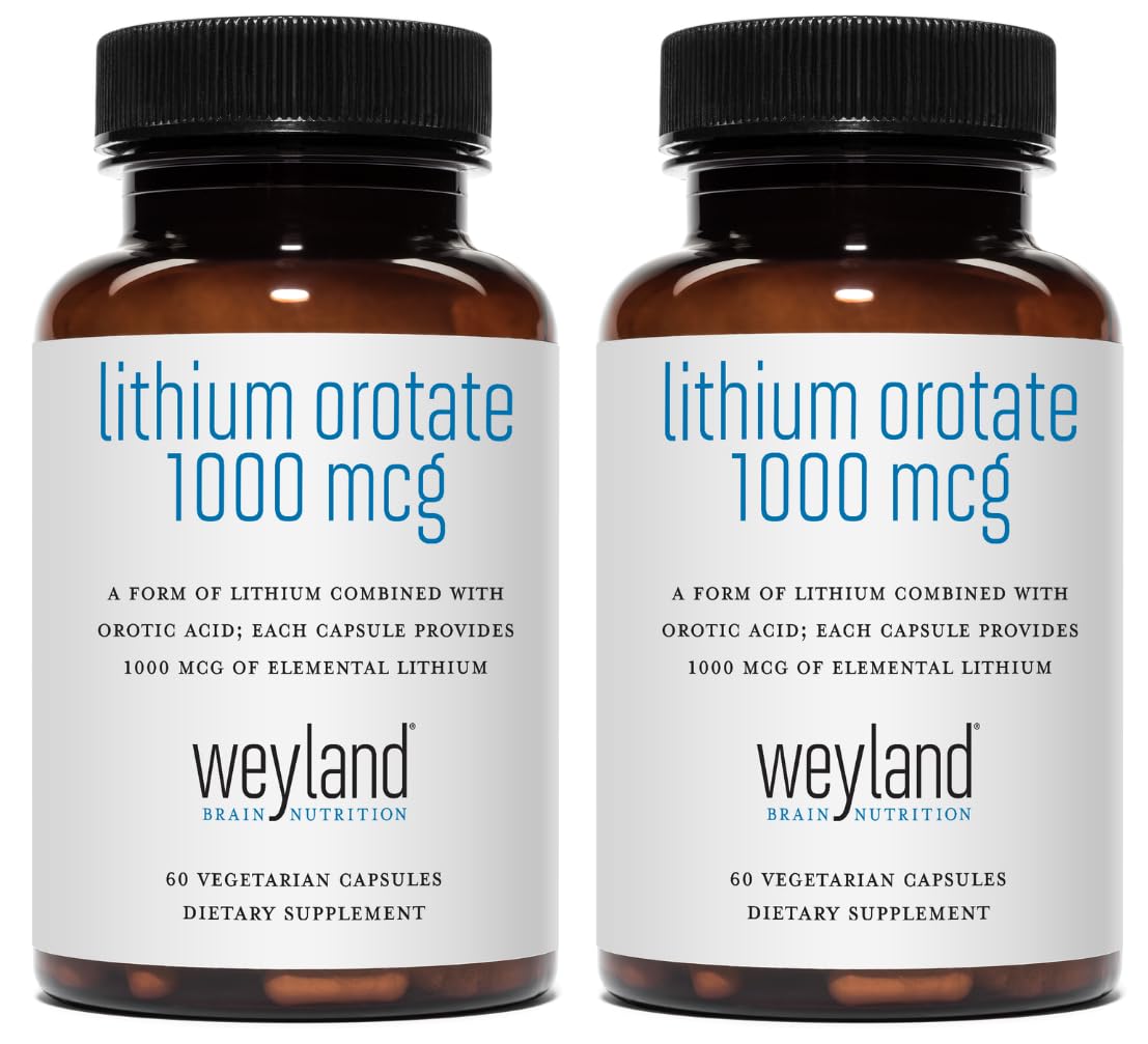 Lithium Orotate 1000 mcg capsules
