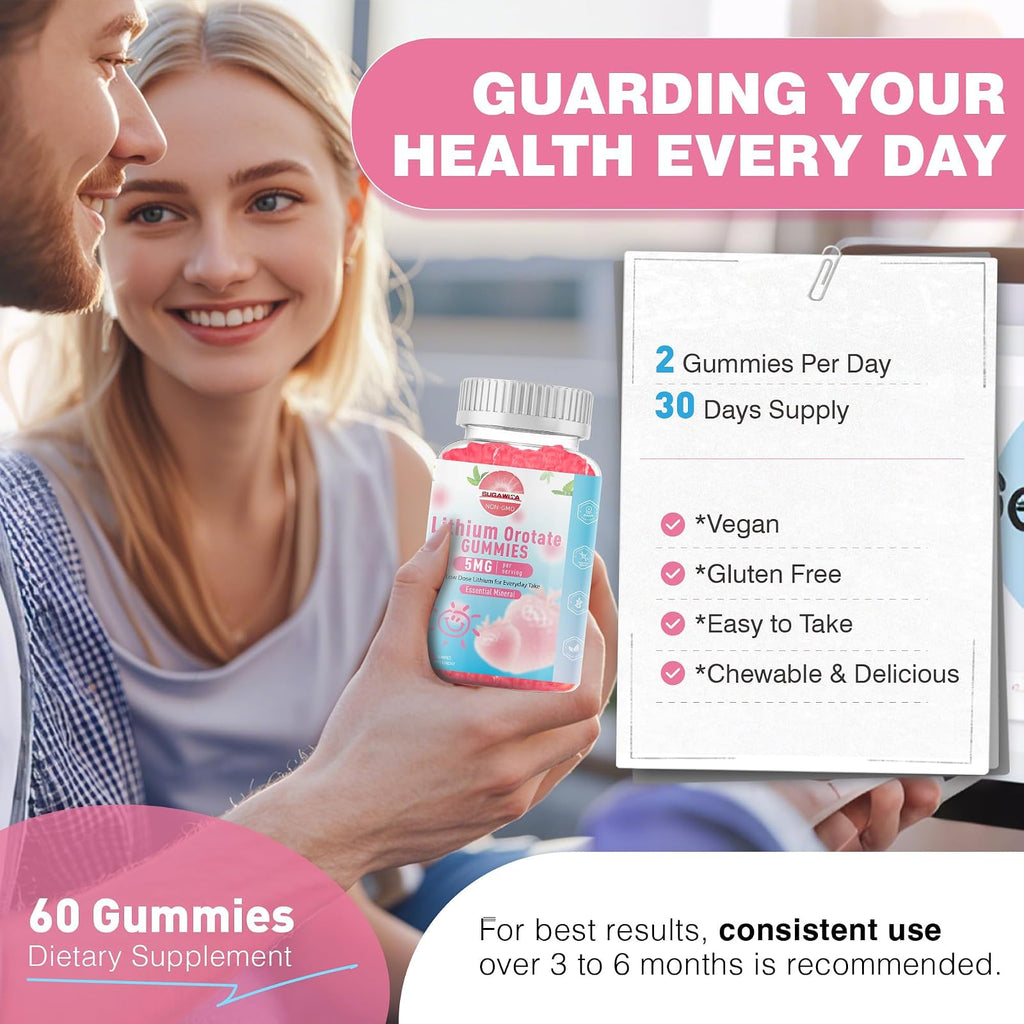 Lithium Orotate 30 count supplement