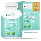 Lithium Orotate 5 mg capsules for mood support