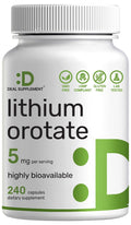 lithium orotate 5 mg capsules