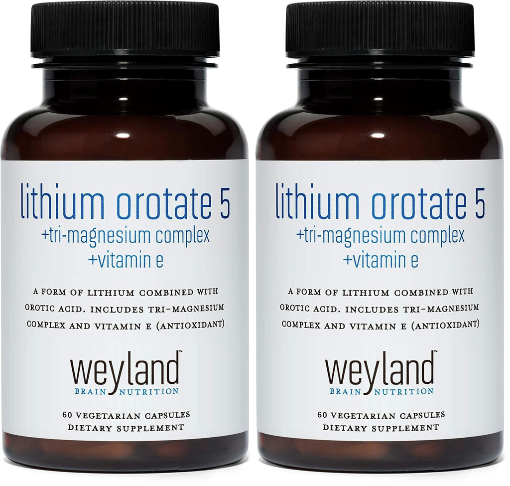 Lithium Orotate 5 mg vegetarian capsules