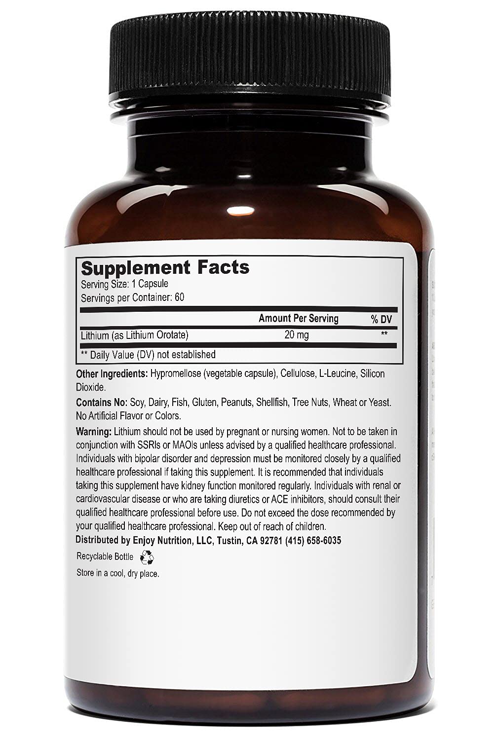 lithium orotate capsules for mental clarity