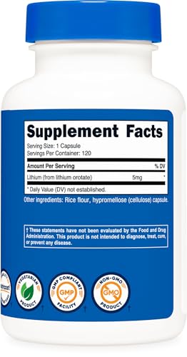Lithium Orotate for cognitive function