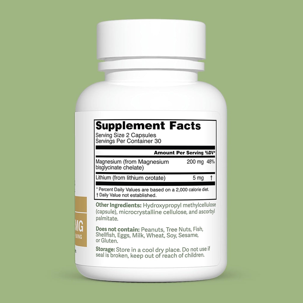 Lithium Orotate for mental clarity