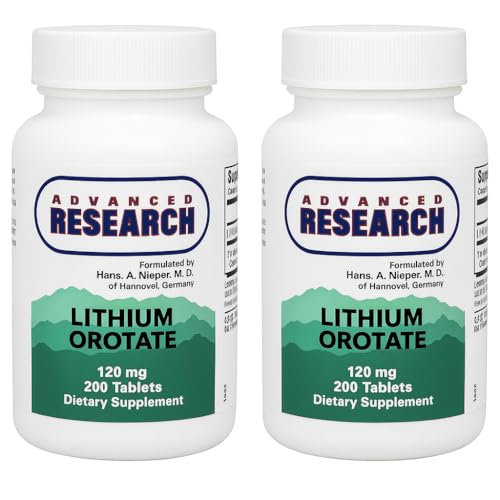 Lithium orotate for mental wellness