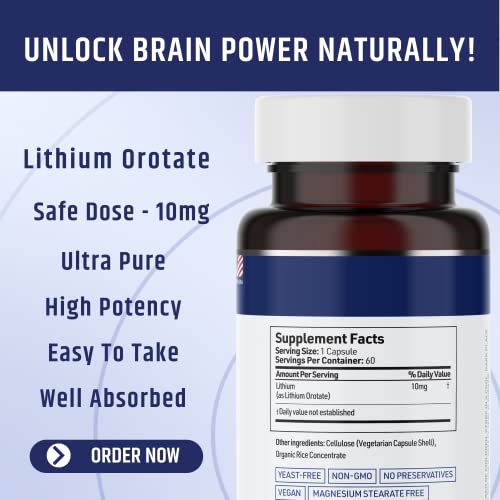 Lithium Orotate for stress relief