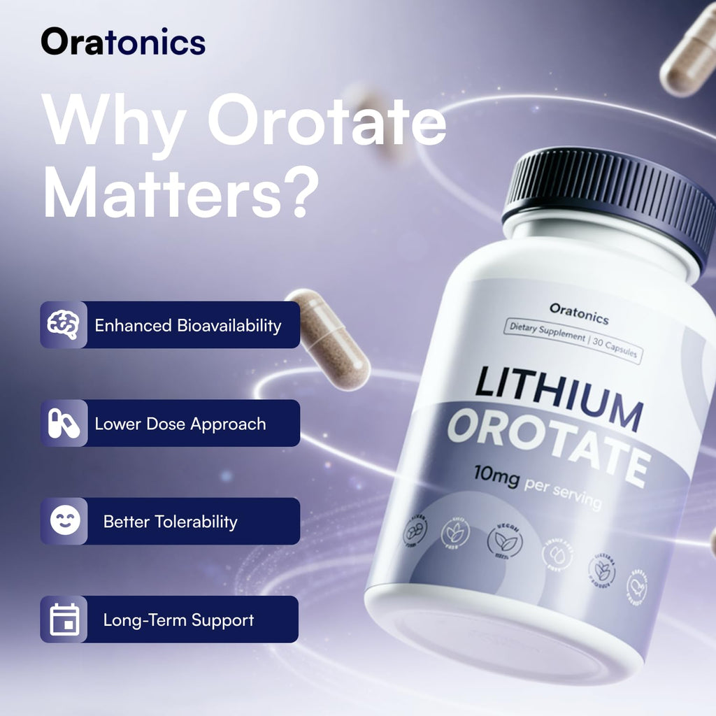 Lithium Orotate for stress relief