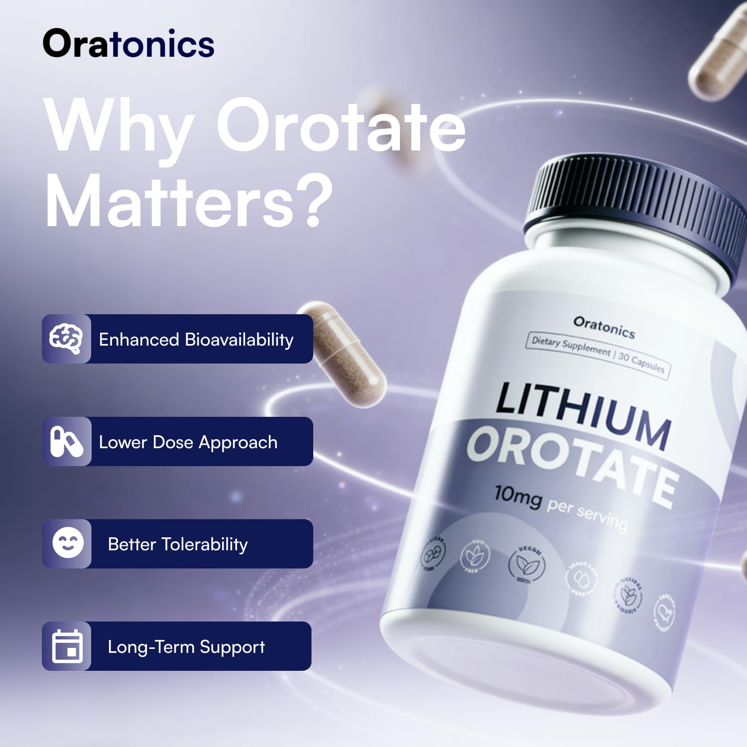 Lithium Orotate for stress relief