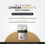 Lithium orotate gummies for emotional balance