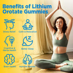 Lithium orotate gummies for stress relief