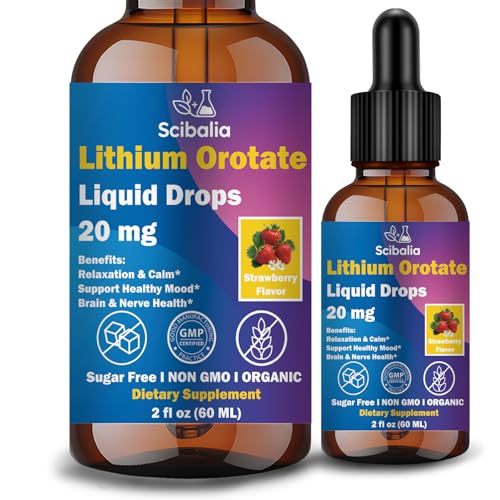 Lithium Orotate liquid drops benefits