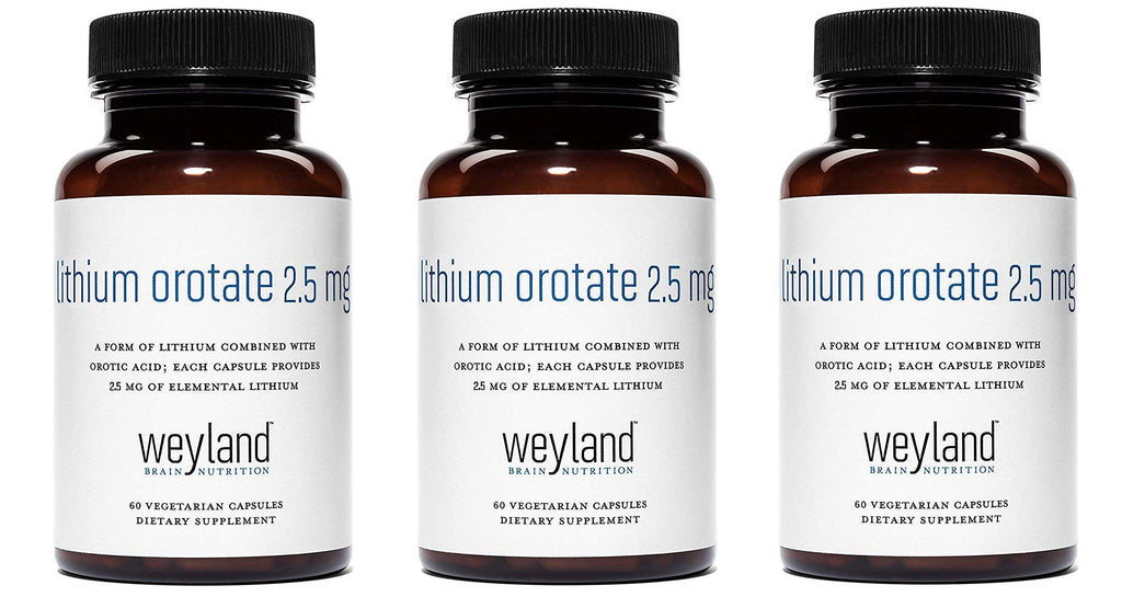 Lithium Orotate trace minerals capsules