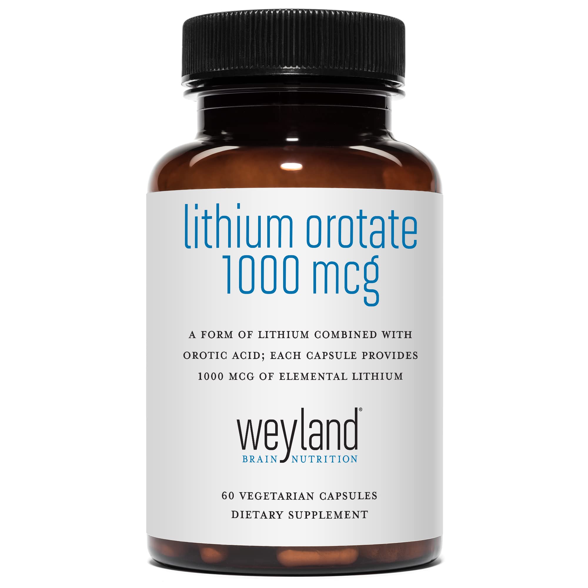 Lithium Orotate trace minerals capsules