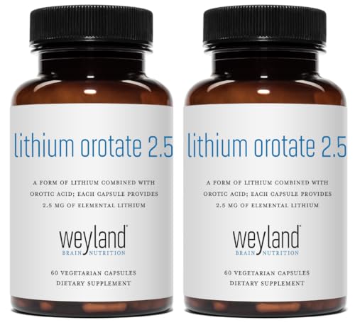 Lithium Orotate vegetarian capsules benefits