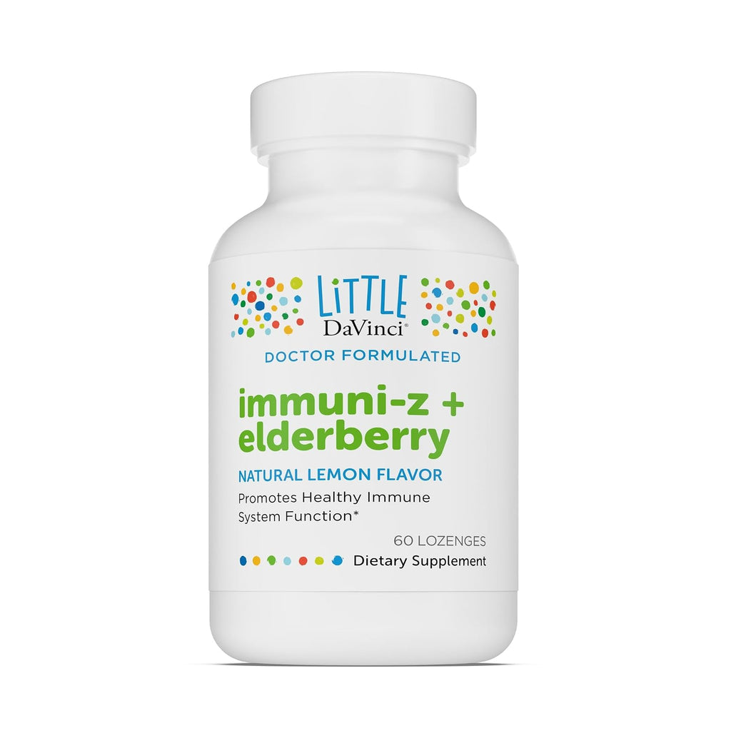 Little DaVinci elderberry immune support lozenges
