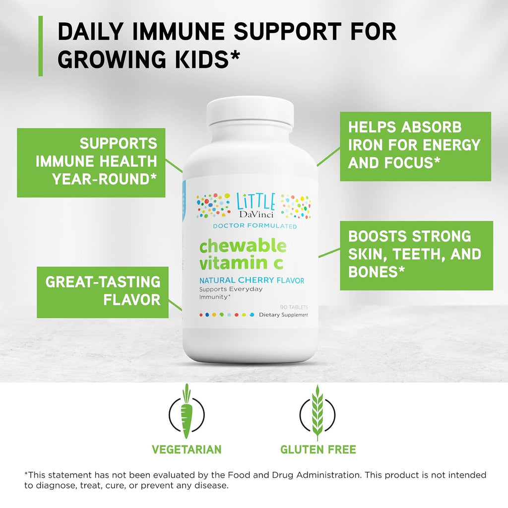 Little DaVinci vitamin C tablets