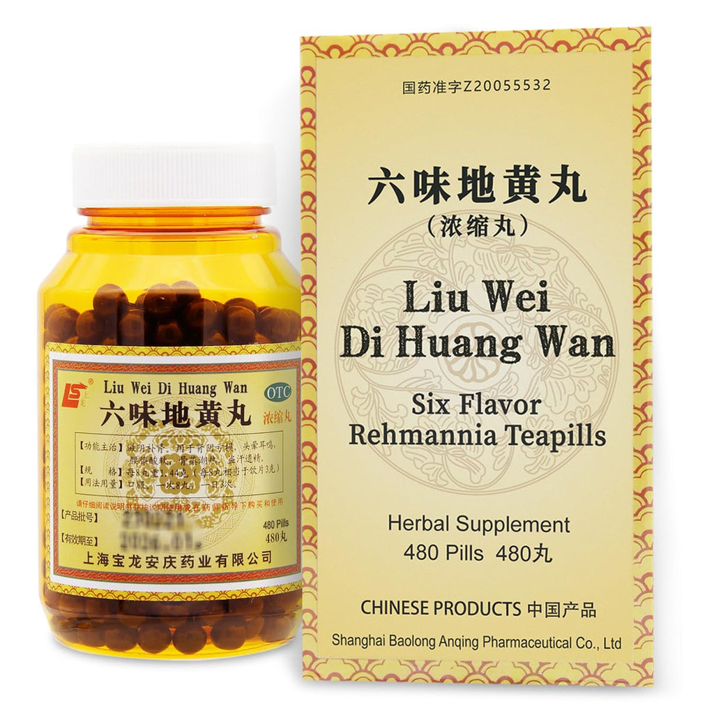 Liu-Wei Di-Huang Wan herbal pills benefits