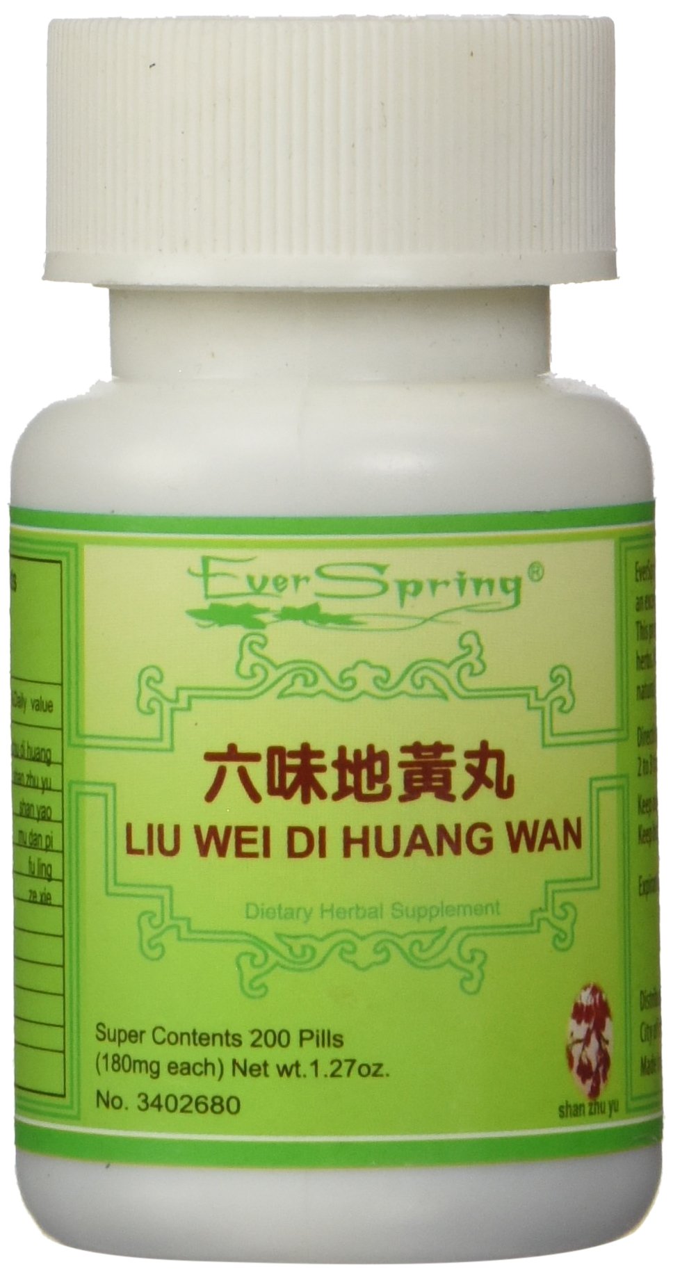 Liu Wei Di Huang Wan supplements
