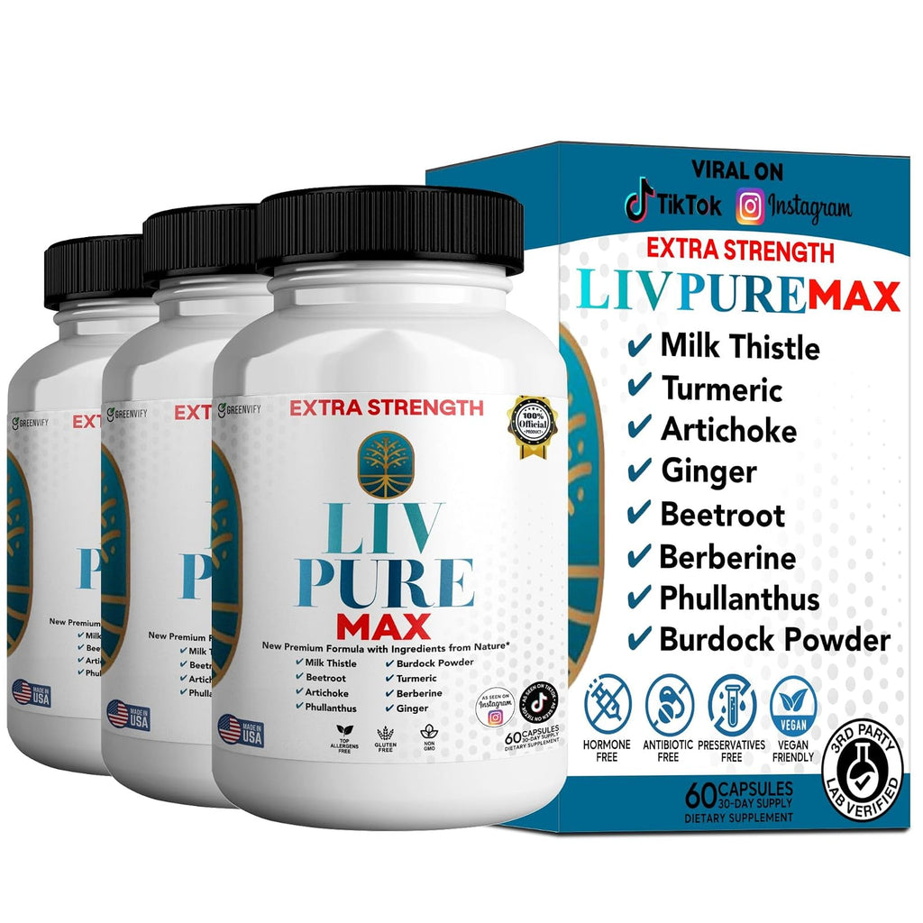 Liv Pure Max liver support capsules