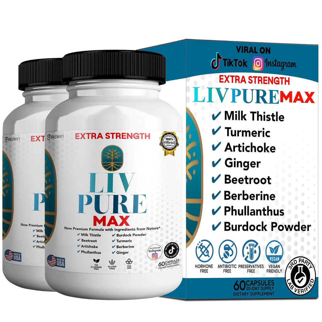 Liv Pure Max liver support capsules
