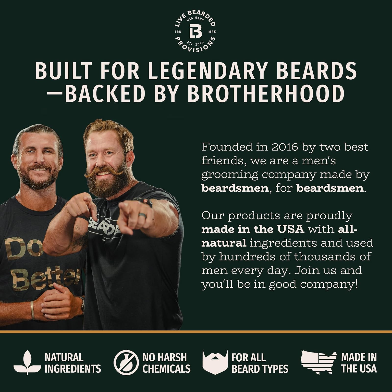 Live Bearded beard care essentials