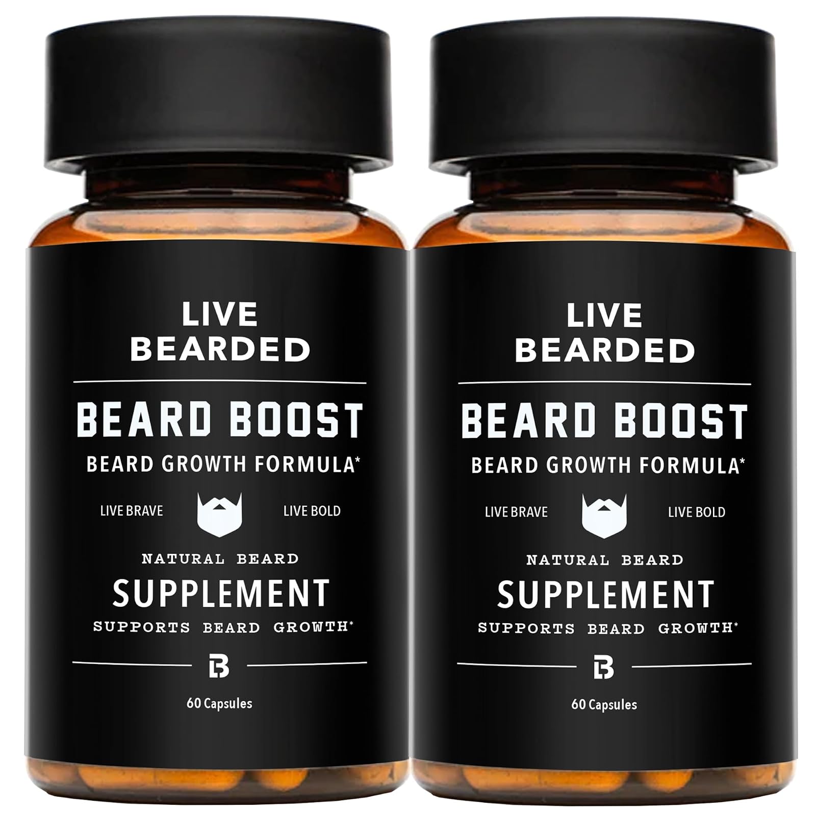 Live Bearded biotin for beard growth