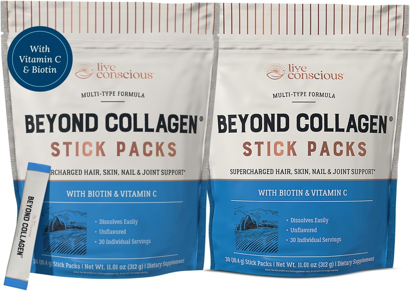 Live Conscious collagen peptides powder