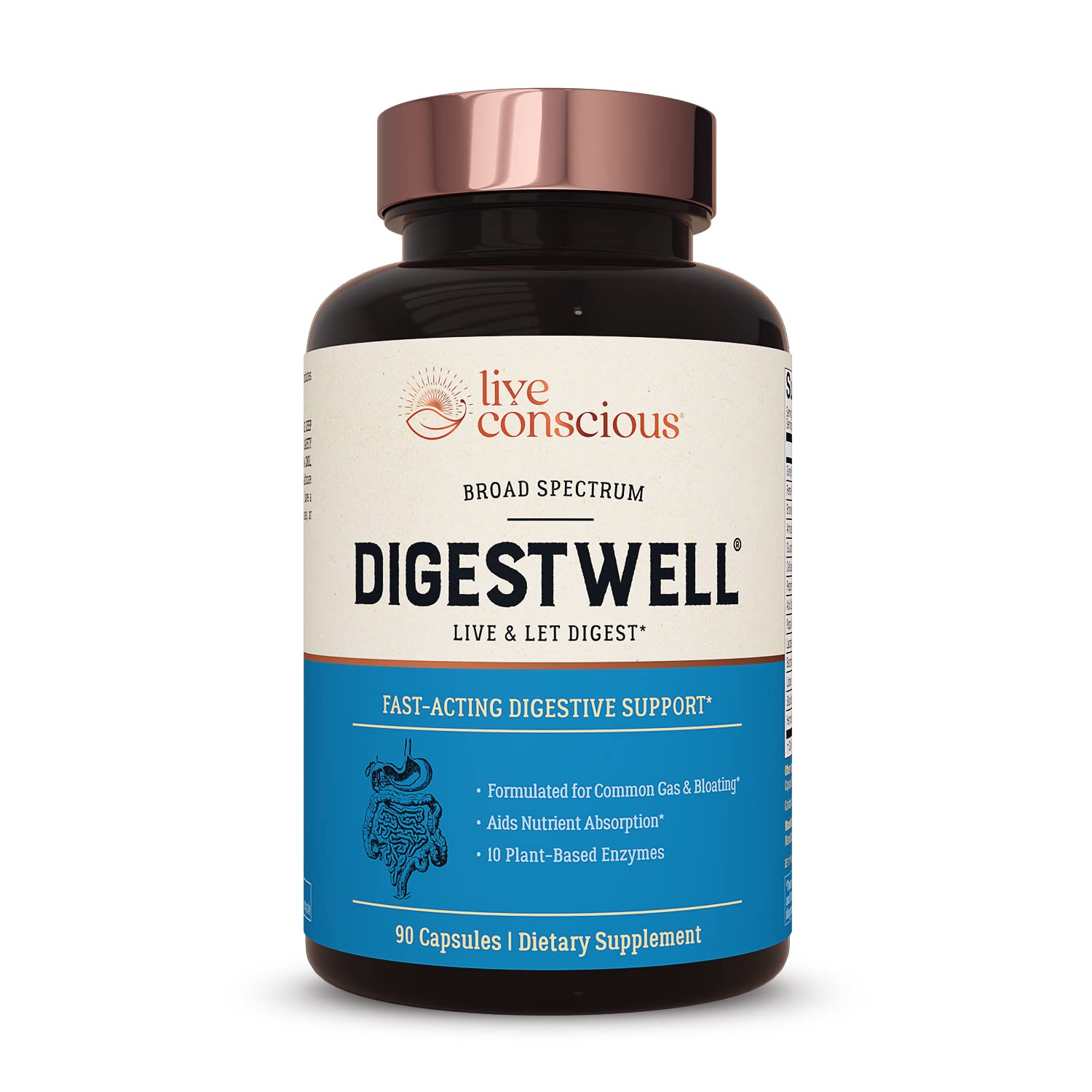 Live Conscious DigestWell digestive enzymes
