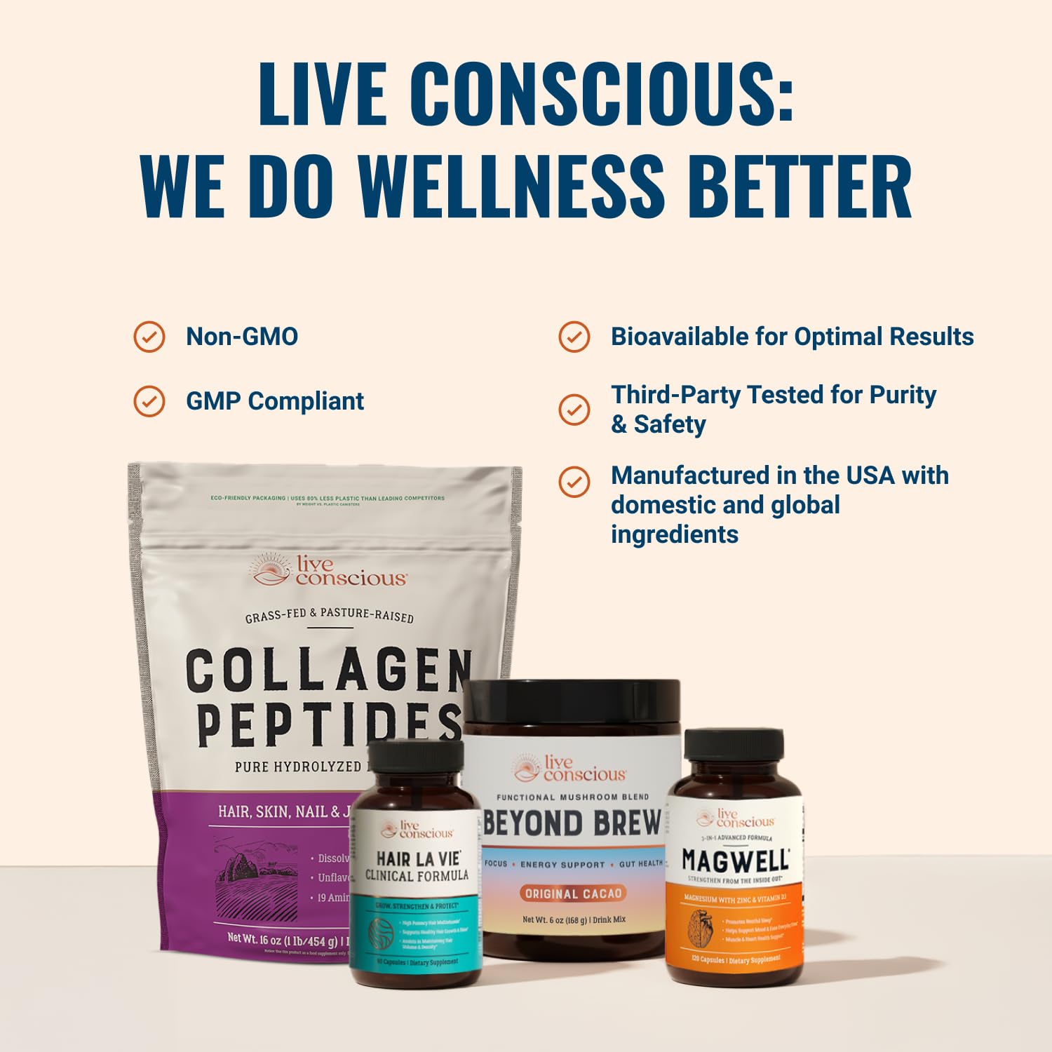 Live Conscious magnesium for daily wellness