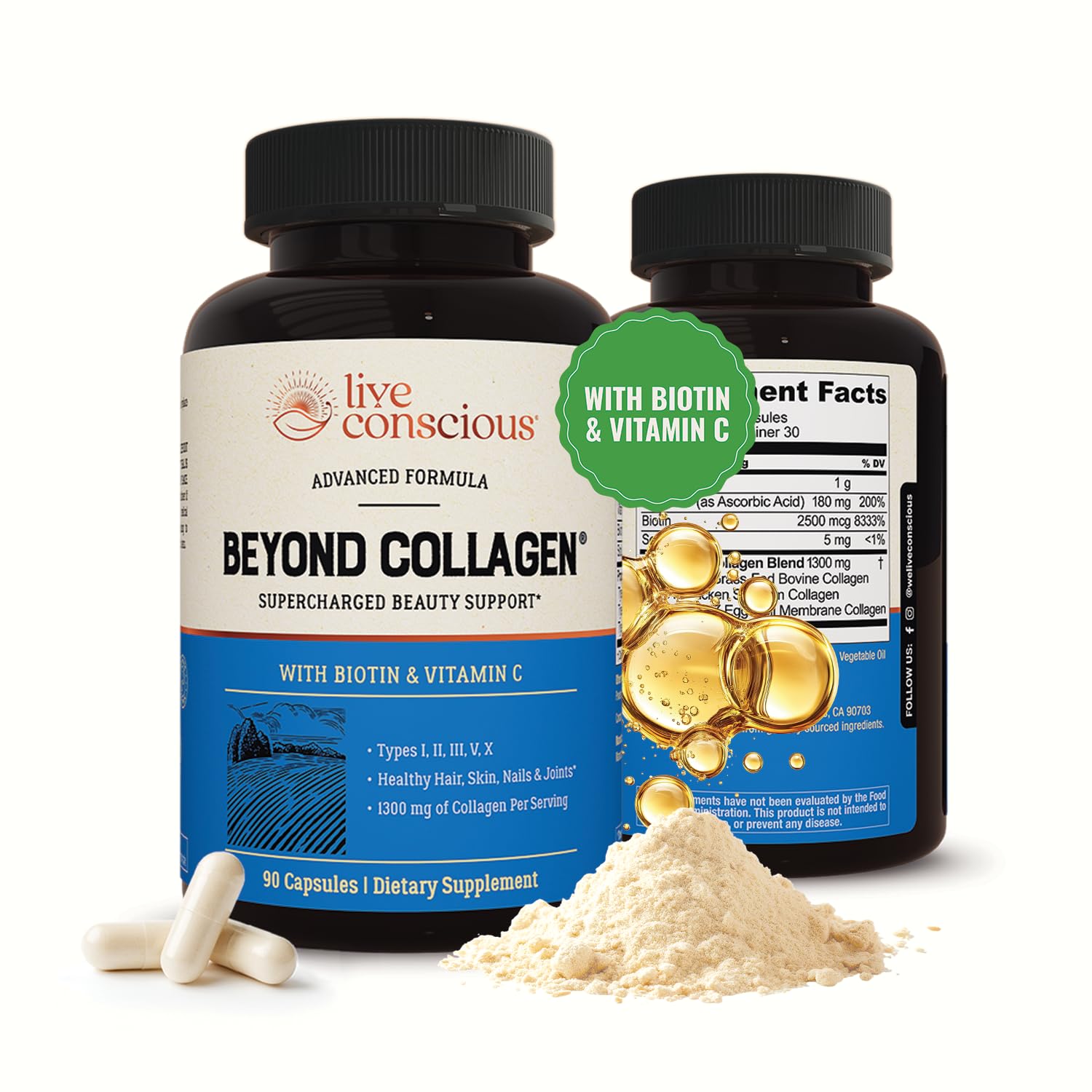 Live Conscious multi collagen capsules