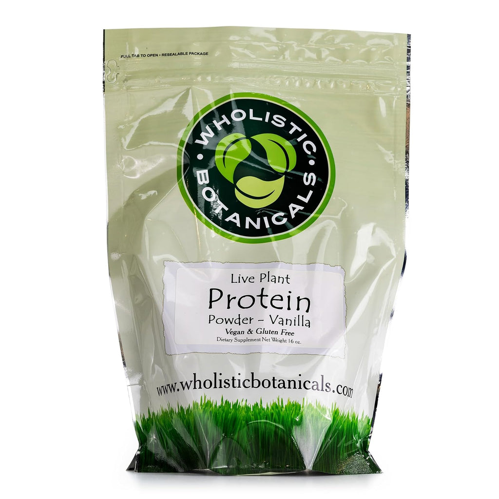 Live Plant pea protein vanilla flavour