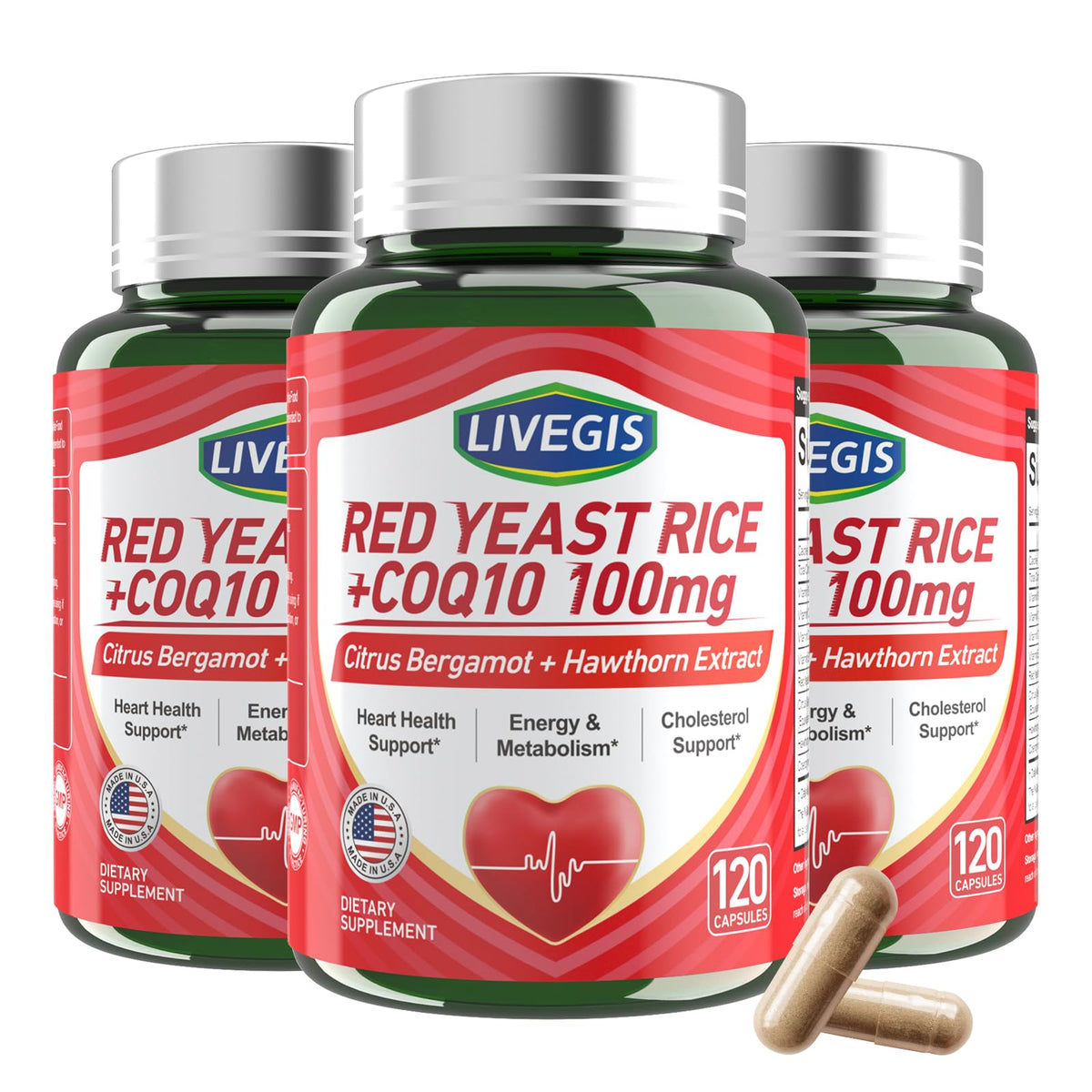 LIVEGIS Red Yeast Rice capsules