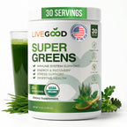 LIVEGOOD Daily Greens Powder benefits