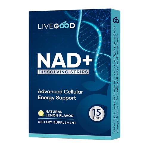 LIVEGOOD NAD+ dissolvable strips for energy