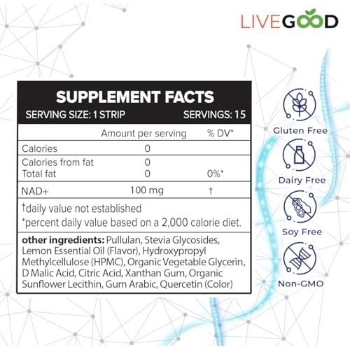 LIVEGOOD NMN strips for daily wellness