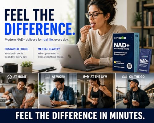 LIVEGOOD NMN strips support healthy aging