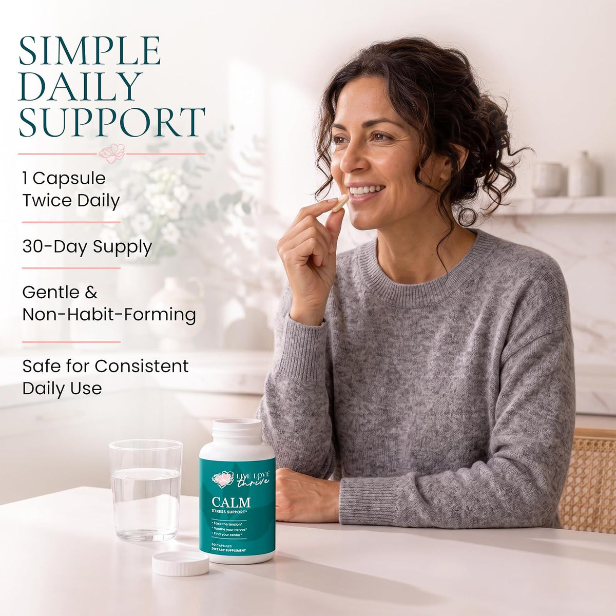 LiveLoveTHRIVE Ashwagandha for mental clarity