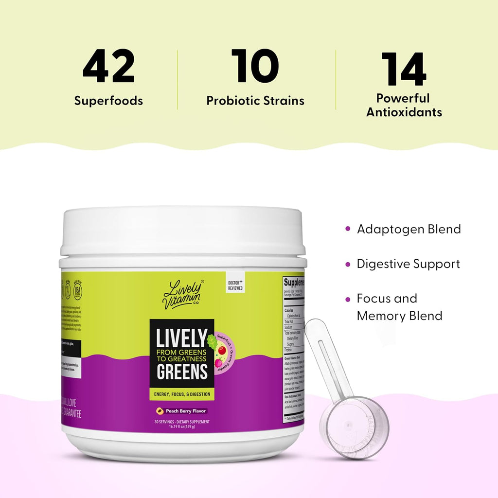 Lively Greens w/Reds for immune support