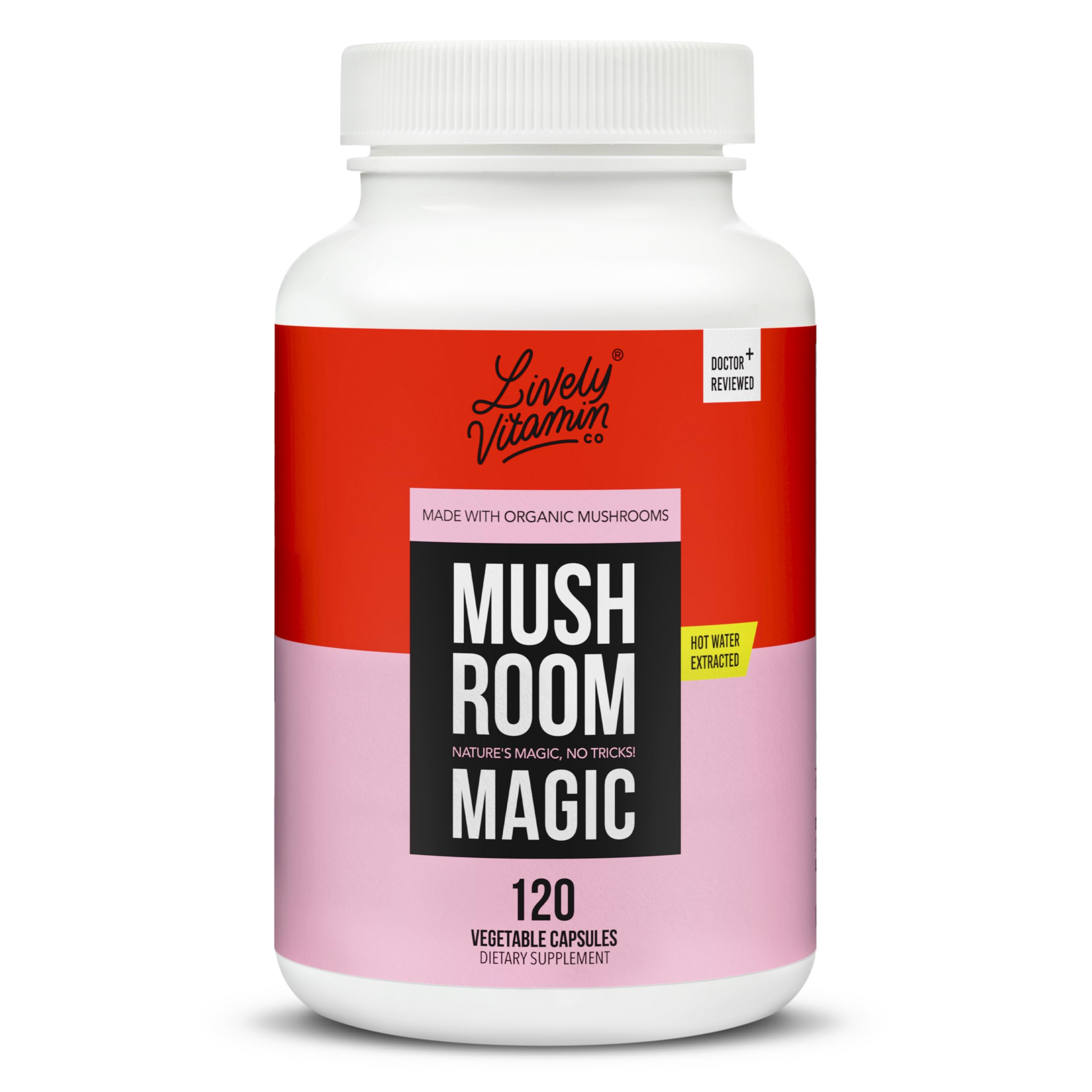 LIVELY VITAMIN CO. immune support mushrooms