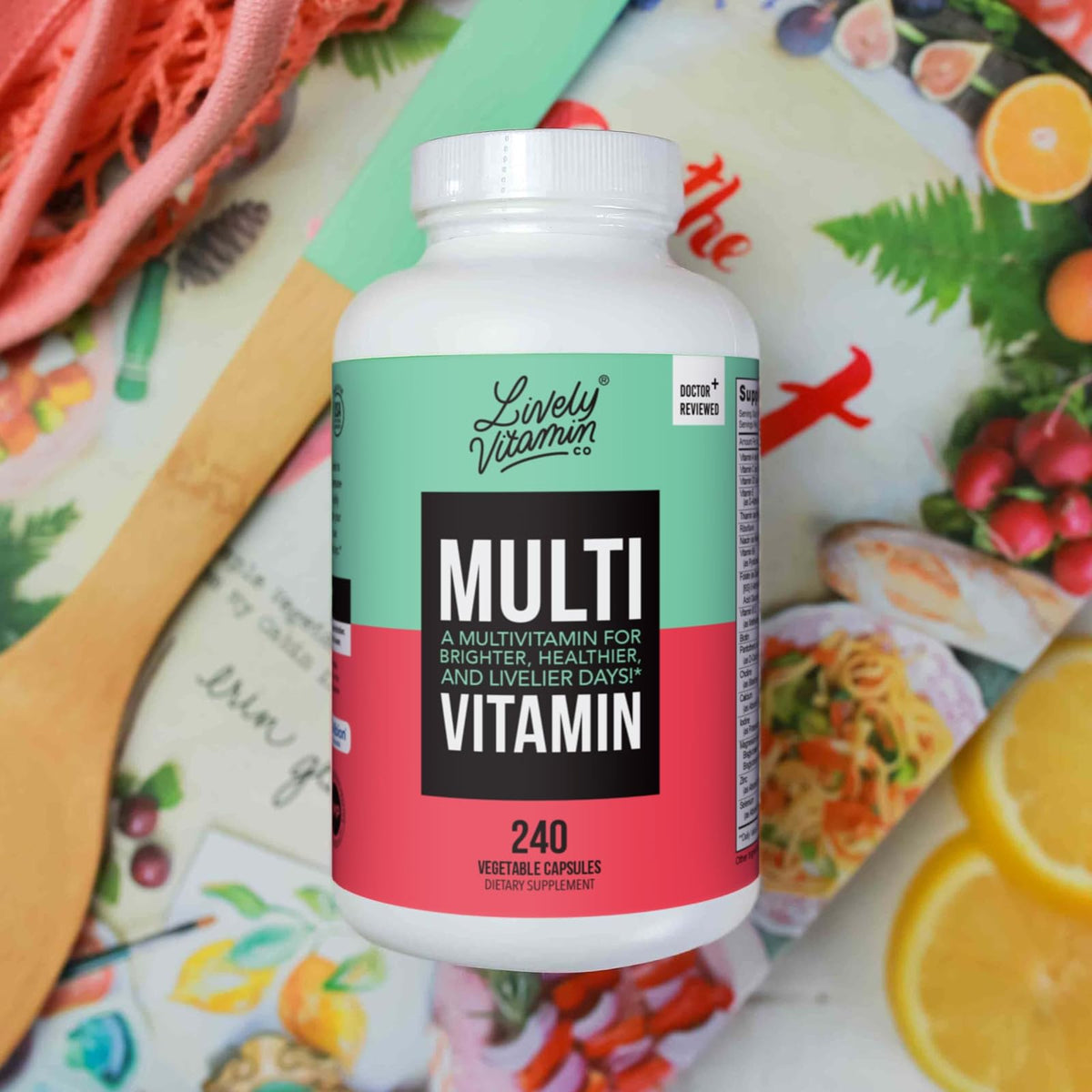 Lively Vitamin Co. multivitamin capsules for immunity