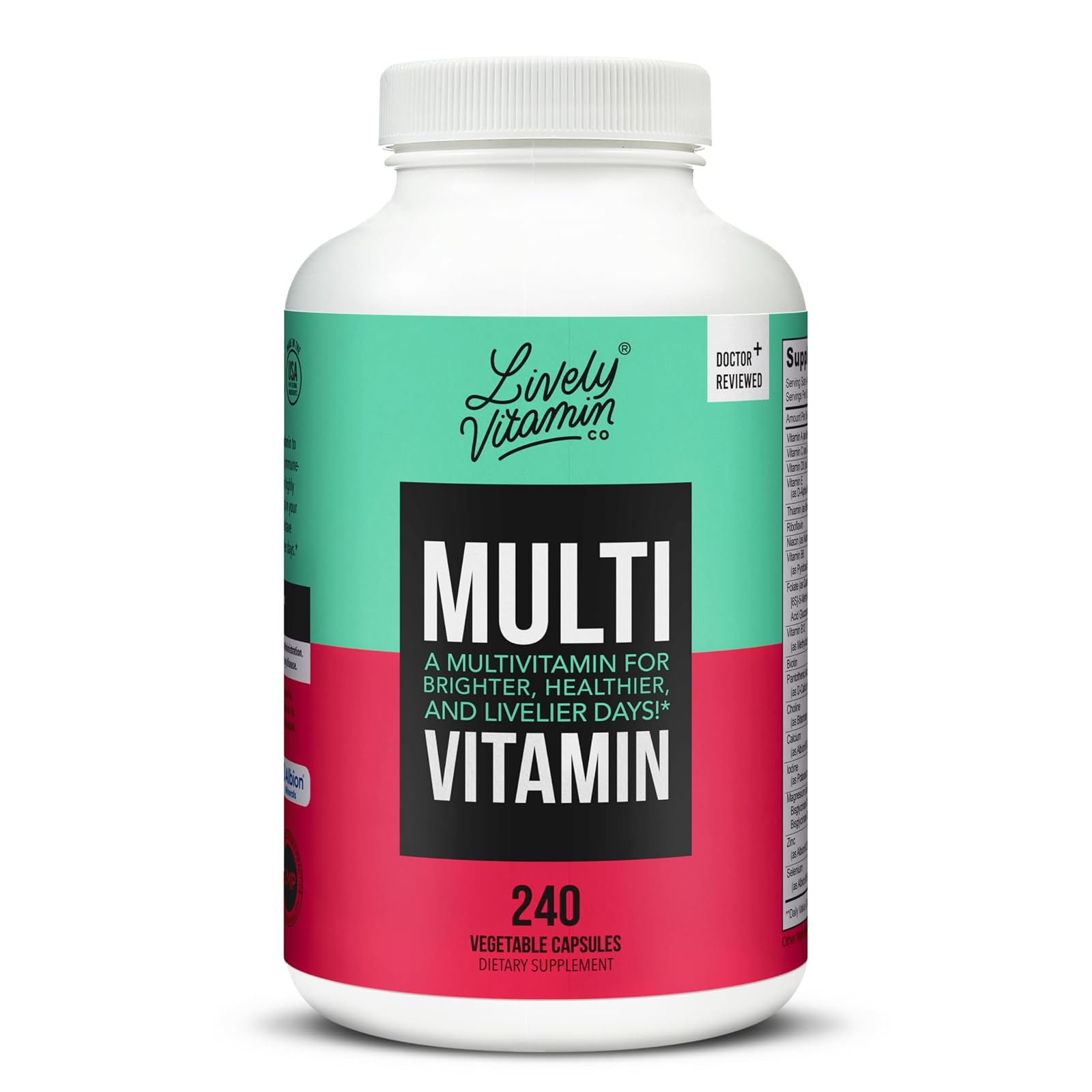 Lively Vitamin Co. multivitamins for women