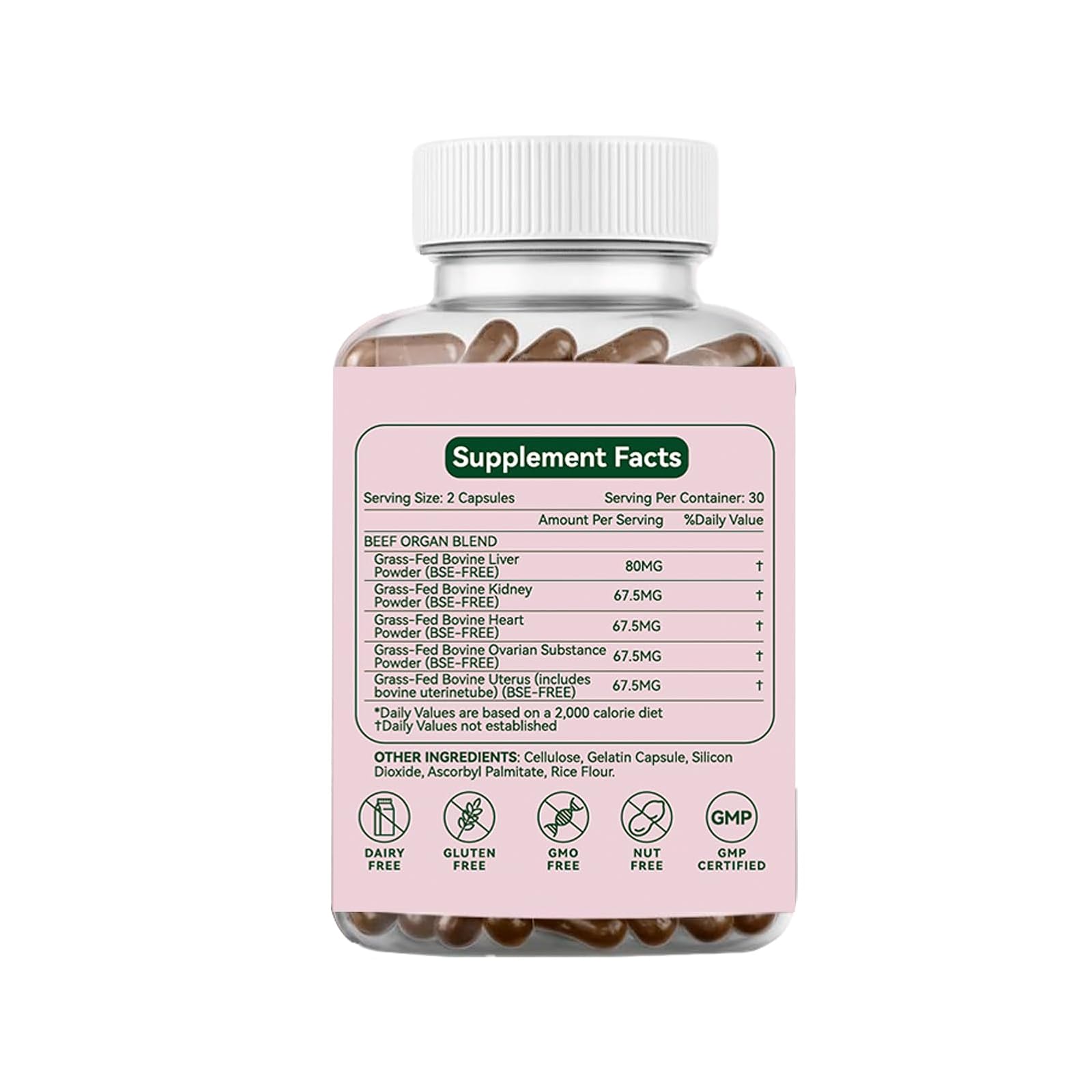 liver capsules for optimal nutrition